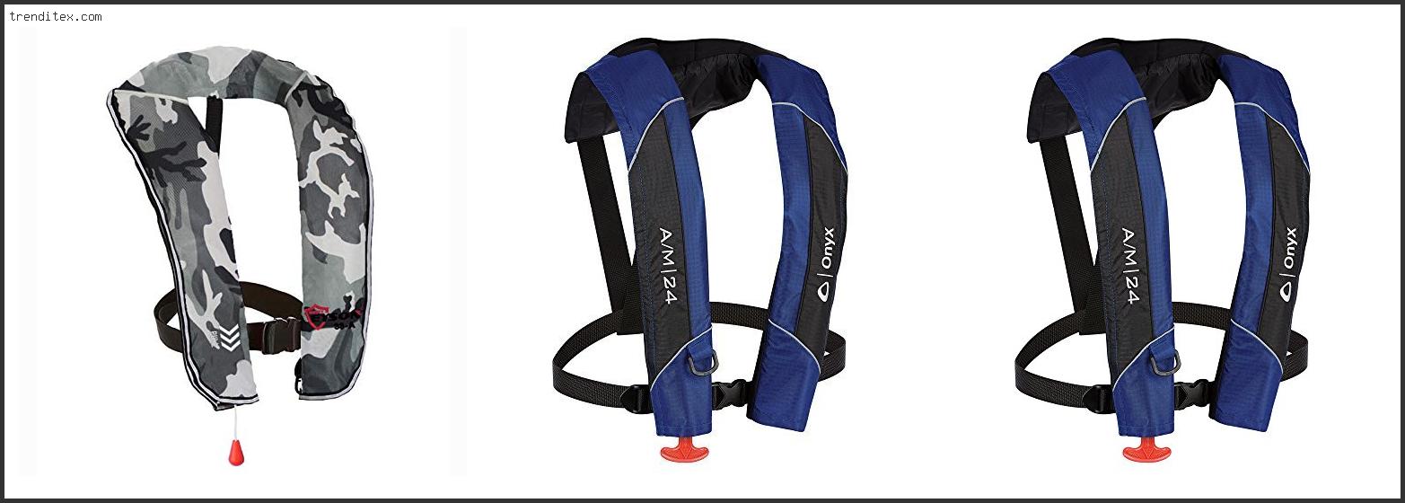 Top 10 Best Self Inflating Life Jackets [2025] | Trendi Tex