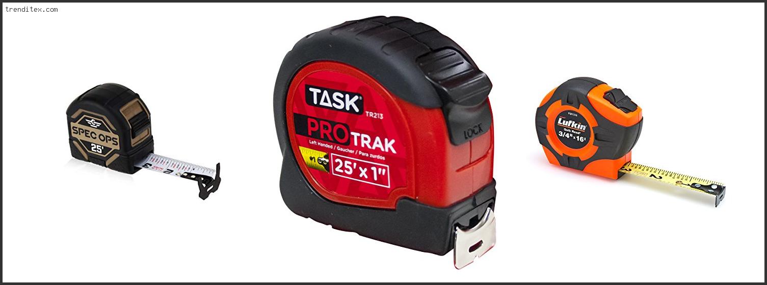 Top 10 Best Left Handed Tape Measure [2026] | Trendi Tex