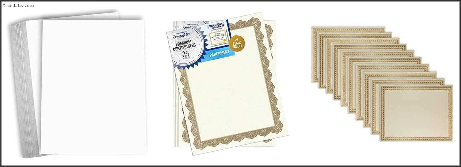 Top 10 Best Paper For Printing Certificates 2022 Trendi Tex top-10-best-paper-for-printing-certificates-2022-trendi-tex