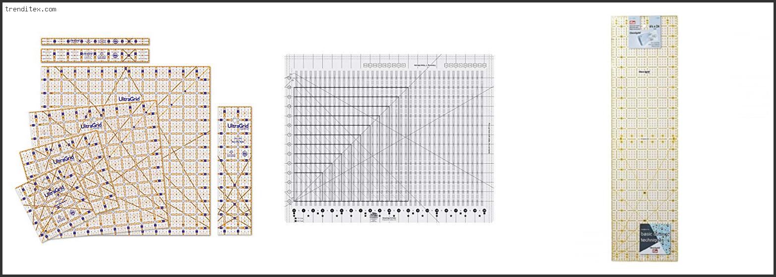 Top 10 Best Quilting Rulers [2022] | Trendi Tex