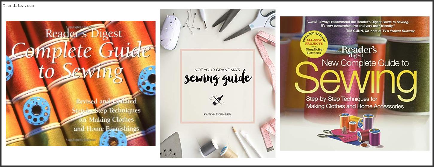 Top 10 Best Sewing Guide Books [2025] | Trendi Tex