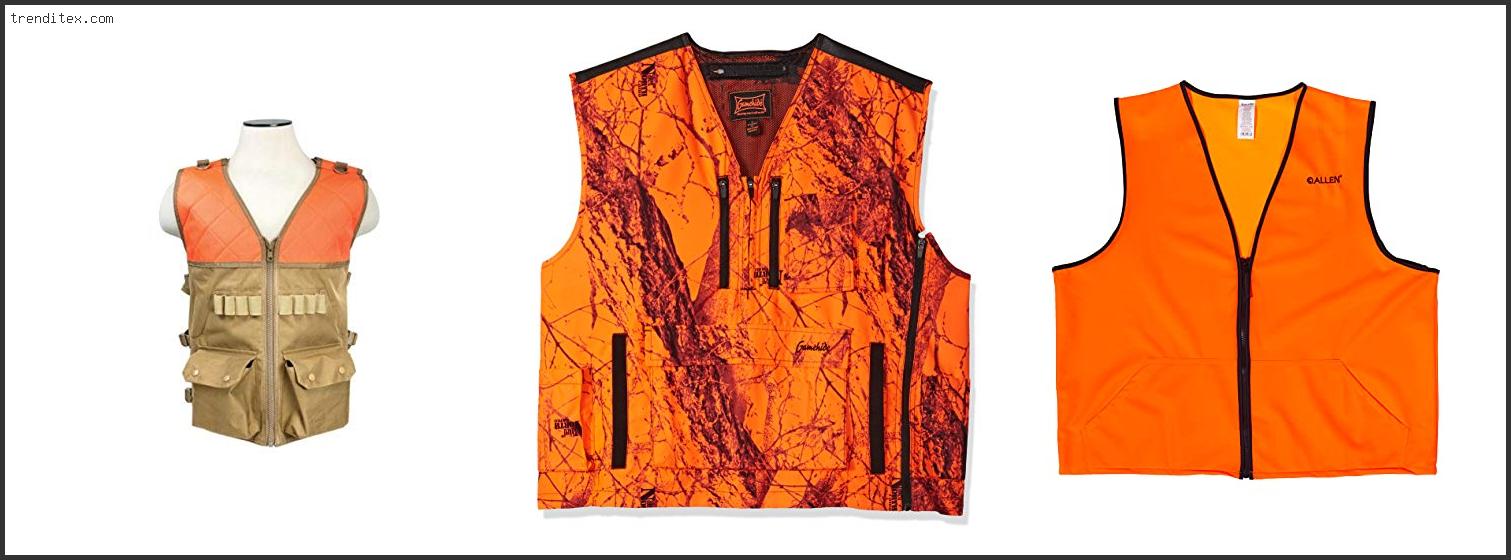 Top 10 Best Blaze Orange Hunting Vest [2022] Trendi Tex