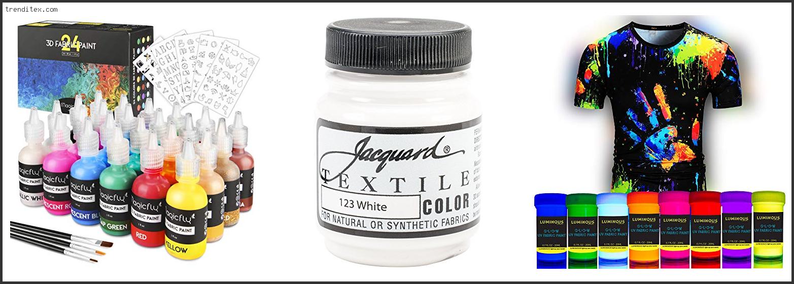 Top 10 Best Paint For Clothing [2026] | Trendi Tex