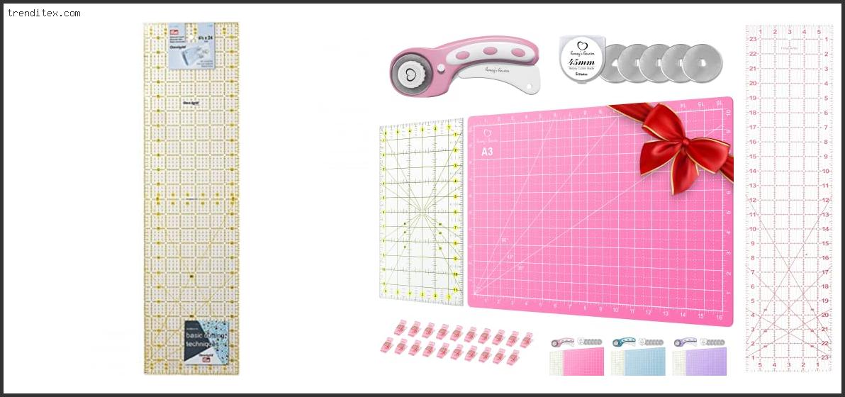 Top 10 Best Ruler For Cutting Fabric [2025] | Trendi Tex