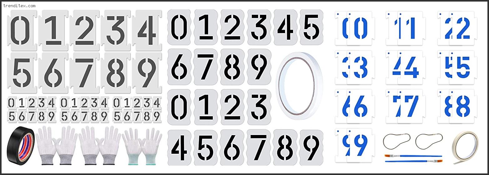 Top 10 Best Stencils For Curb Painting [2025] | Trendi Tex