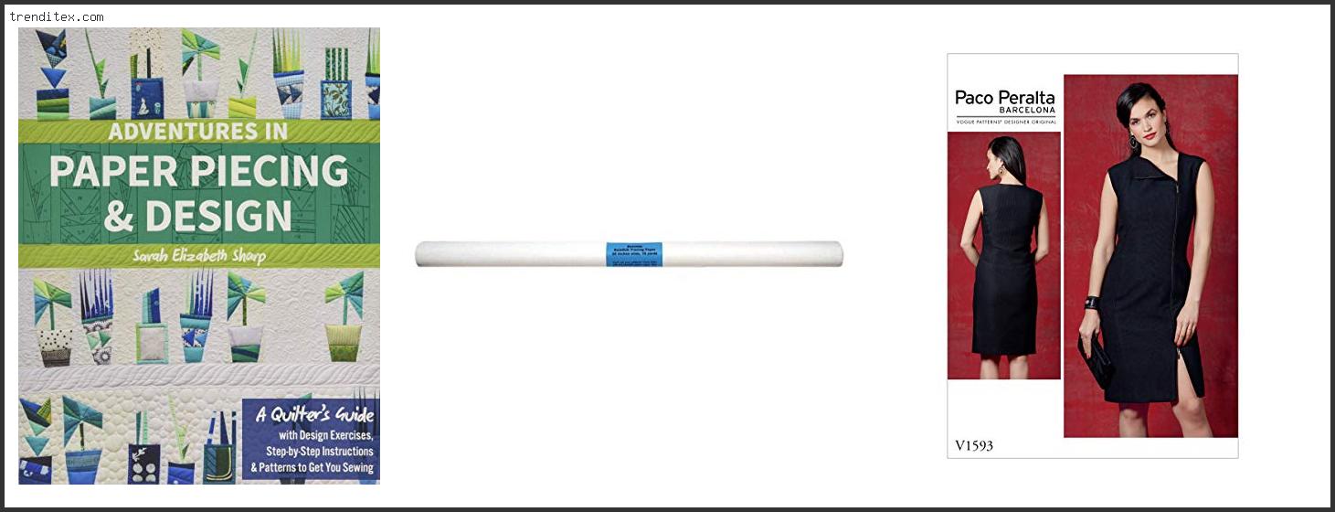 Top 10 Best Paper For Sewing Patterns [2022] | Trendi Tex