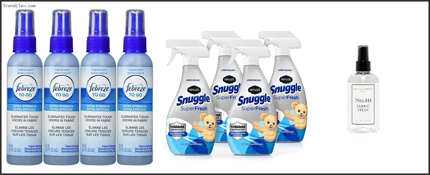 Top 10 Best Clothes Refresher Spray [2022] | Trendi Tex