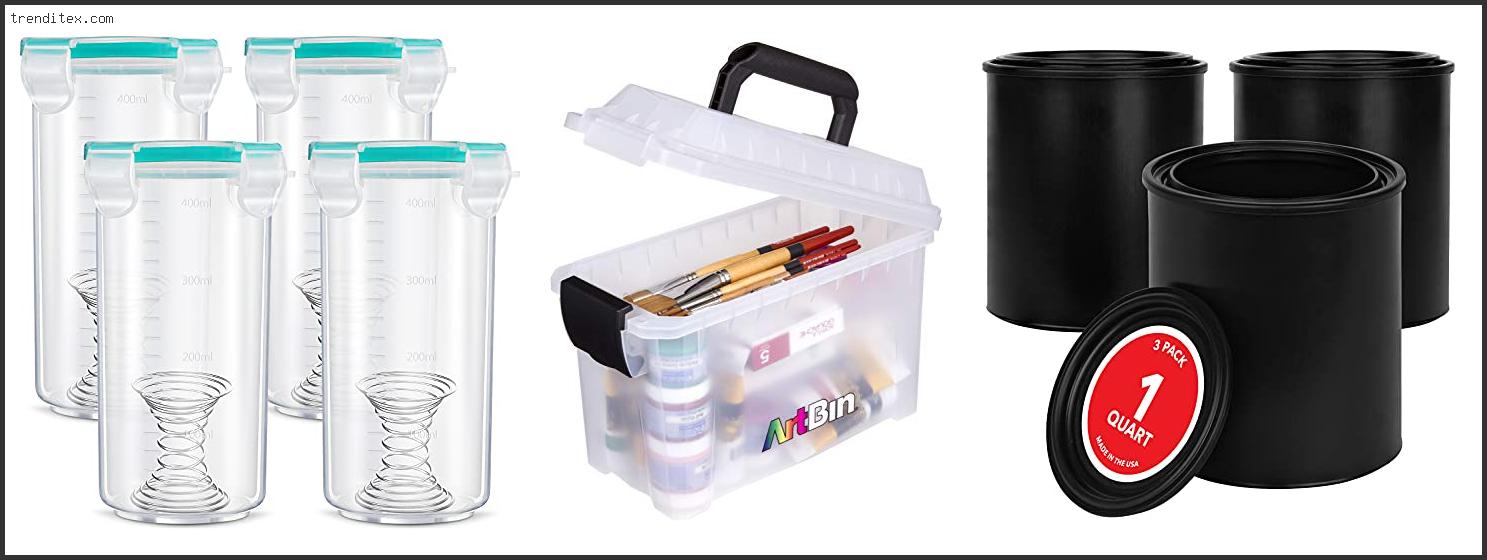 Top 10 Best Paint Storage Container [2026] | Trendi Tex