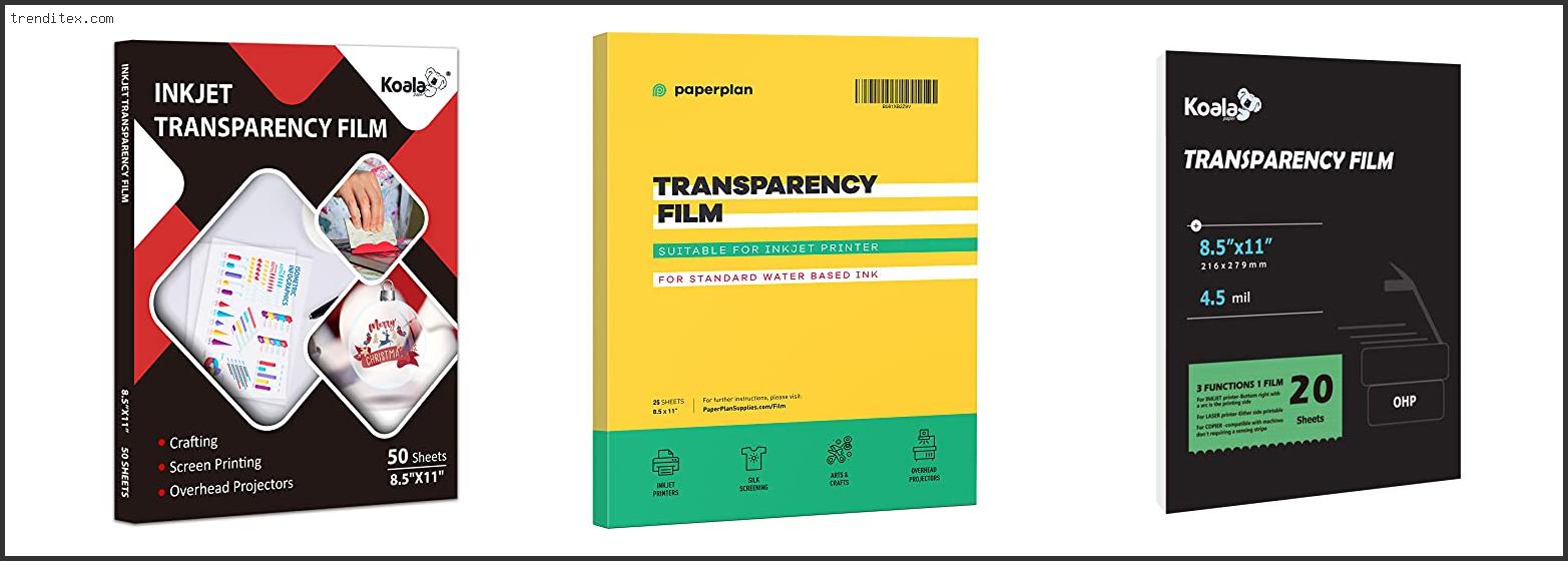 Top 10 Best Printer For Transparency Paper [2025] | Trendi Tex
