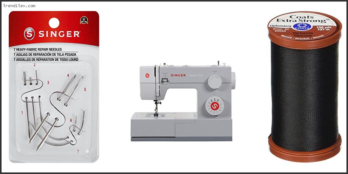 Top 10 Best Singer Sewing Machine For Leather Upholstery [2025 ...
